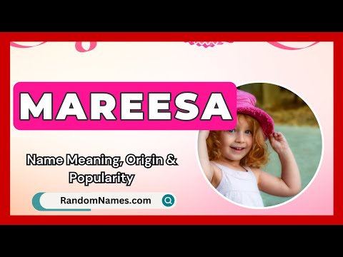 Mareesa - Baby Girl Name Meaning, Origin & Popularity - RandomNames.com