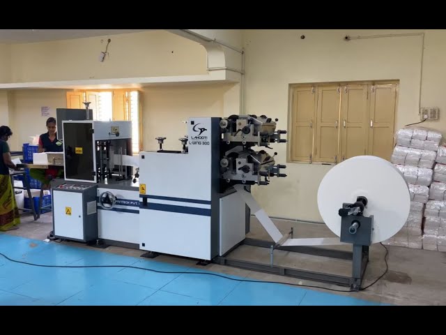 L Fold Tissue Paper Machine - Four Fold Tissue Making Machine ...