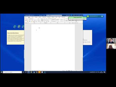 Anchor Speech Focus with Nuance Dragon Professional Anywhere