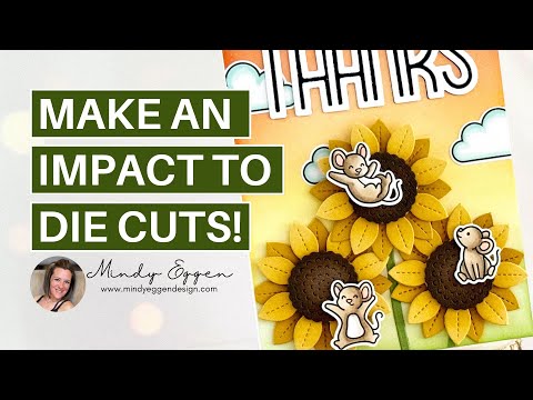 Ink Blending Die Cuts For Amazing Dimensional Results
