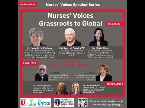 Nurses' Voices Speaker Series