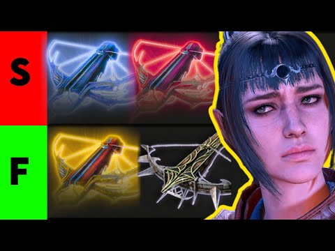 Baldur's Gate 3 BEST HAND CROSSBOW Tier List
