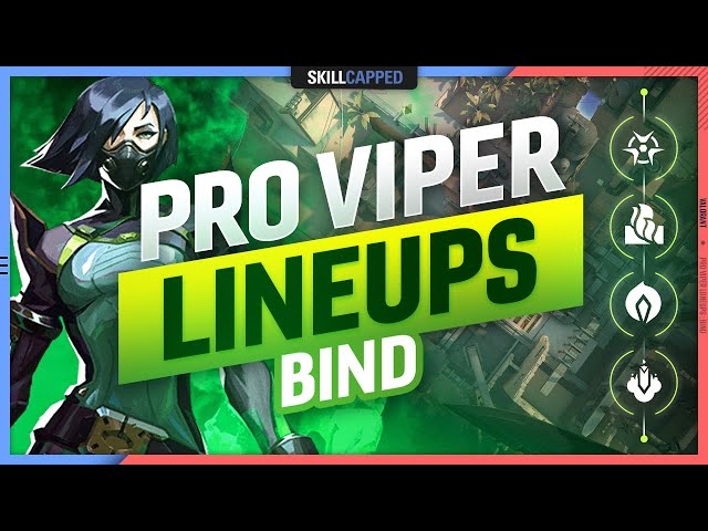 All Viper lineups for Valorant’s Bind