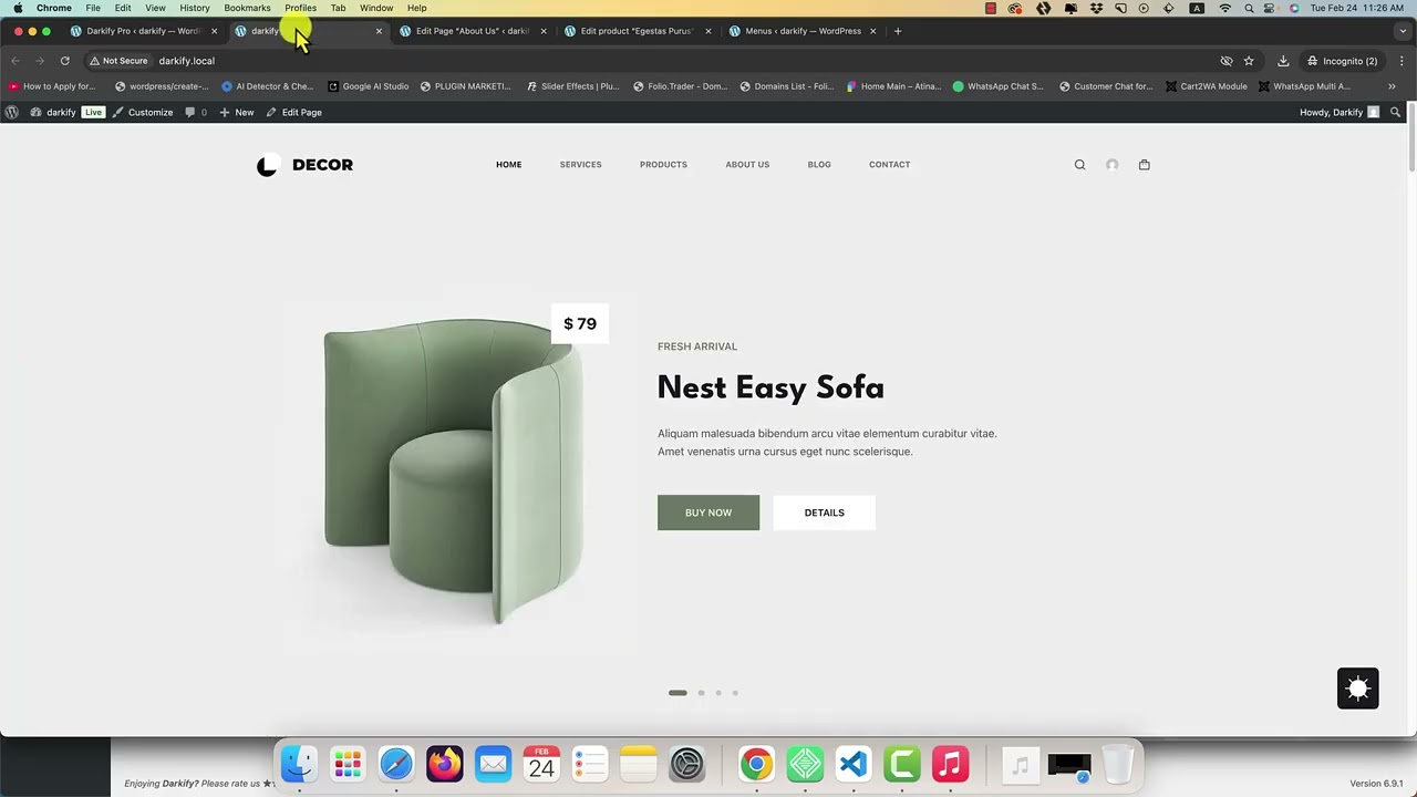 Darkify Pro Tutorial – Complete Controls Settings Guide for WordPress Dark Mode