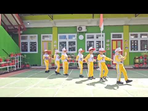 Senam Anak Indonesia Hebat By TK Rama #bbpmpsulsel @bbpmpsulsel