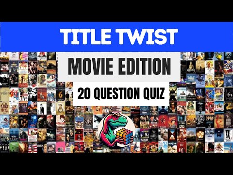 Movie Title Twist | Synonym Swap Quiz | 20 Questions