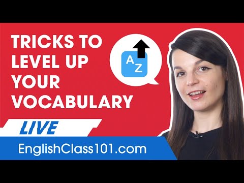 Tricks to Level up Your Vocabulary in English!