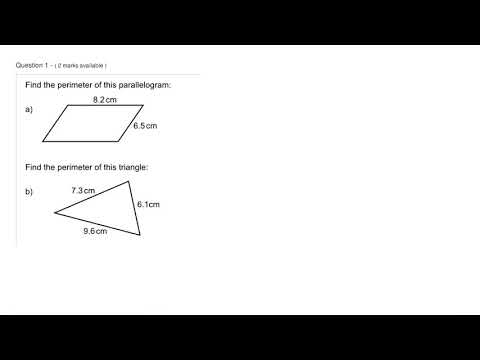 Lesson 2: Maths Watch Answers