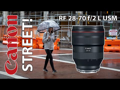 Canon RF 28-70mm f/2: Rainy day POV street photography (2965C005AA)