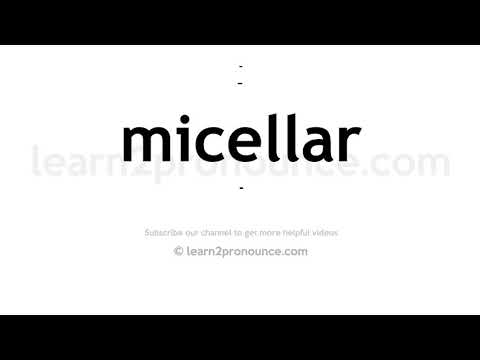 How to pronounce Micellar | English pronunciation