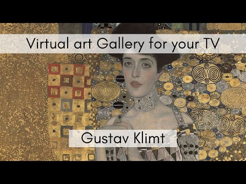 Gustav Klimt Art Collection for your TV | Virtual Art Gallery | 3 Hr | 4K Ultra HD