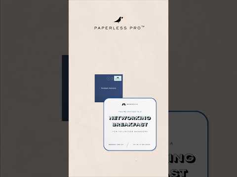 Paperless Post features for your business event invitation
