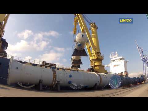 Unico, Project Cargo Shipment Services - Russian Rivers Transportation - Seaport Logistics