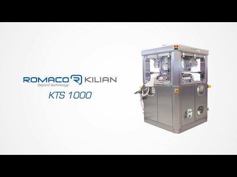 Multilayer tablet press for food and industral applications - the KTS 1000 from Romaco Kilian