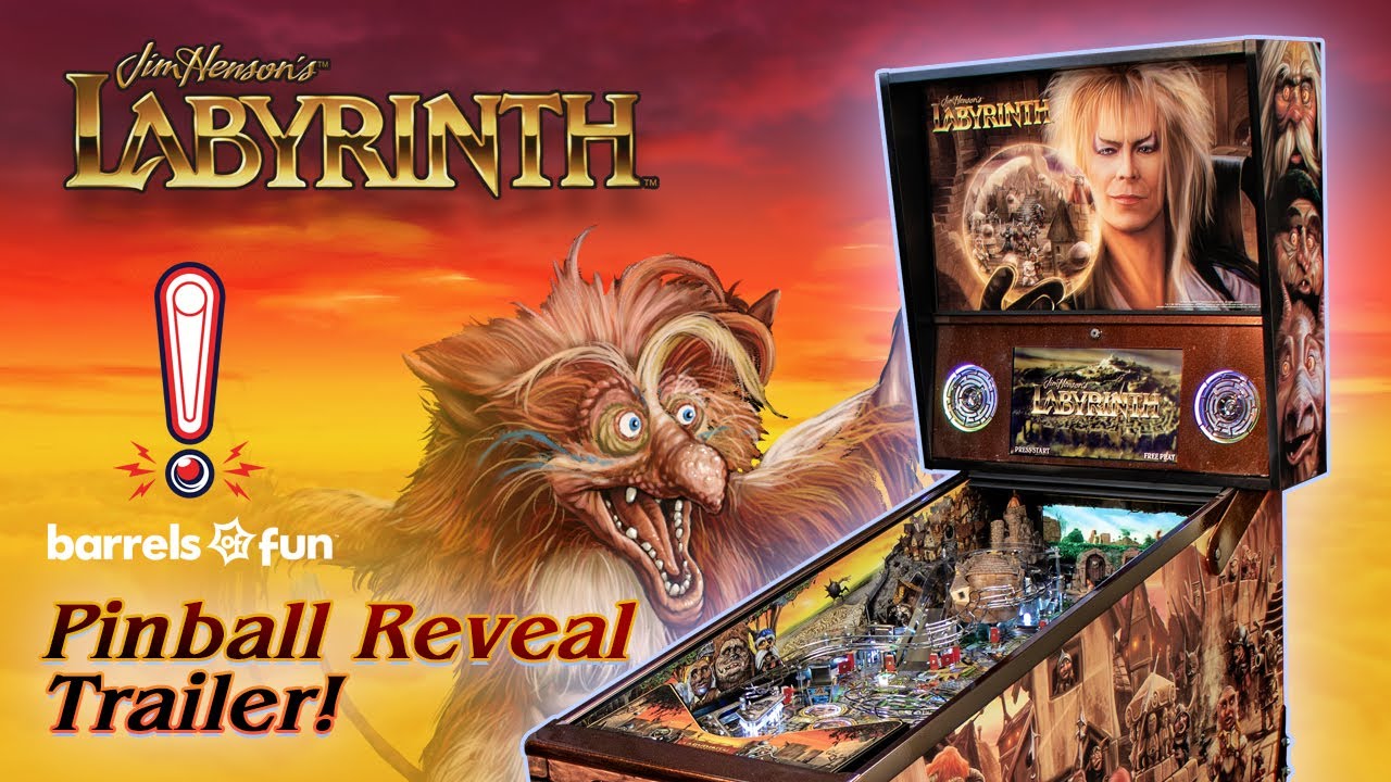 LABYRINTH REVEALED – Welcome to Pinball News – First & Free