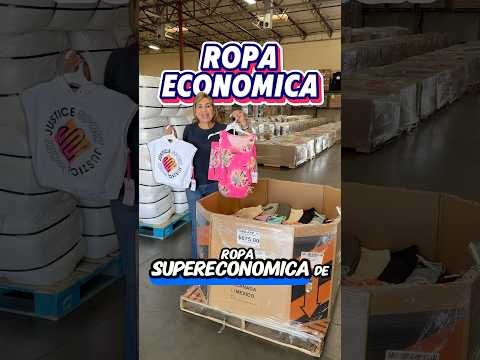ROPA ECONĆMICA #saldos #mayoreo #paca #pacas #fyp #foryou #walmart #target #justice
