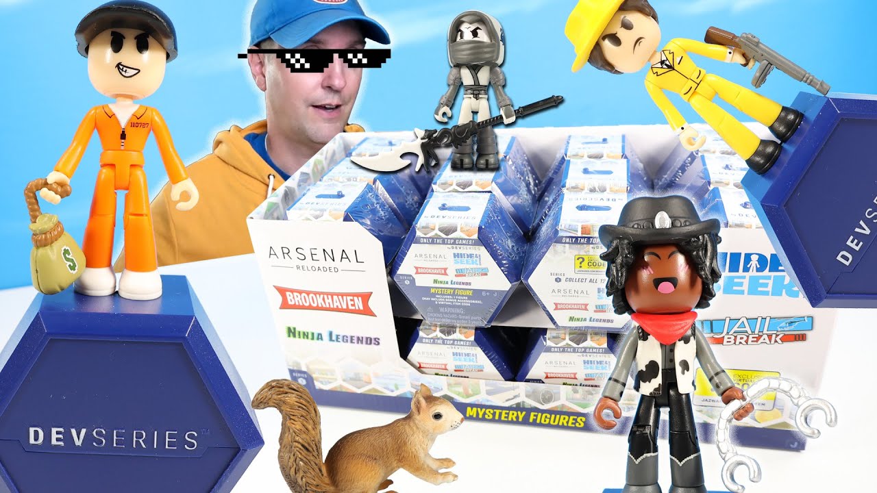 DevSeries Mystery Figures Collection ROBLOX Only the Top Games!