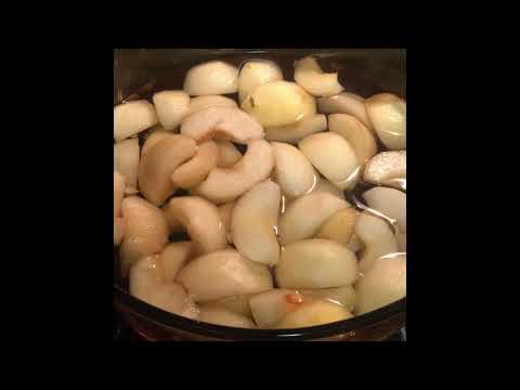 CANNING FRESH ASIAN PEARS (with acid)