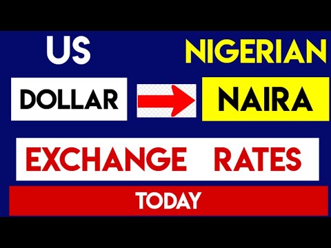 Rate Nigerian Naira to US Dollar Today 1 USD to NGN