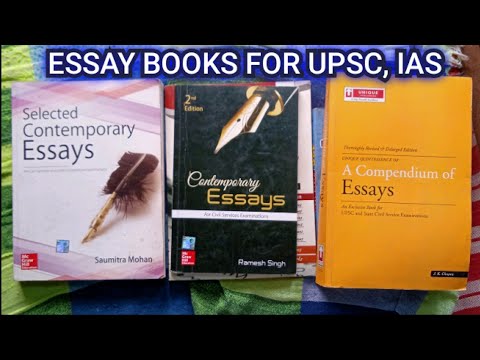 ESSAY BOOKS FOR UPSC / IAS EXAMINATION