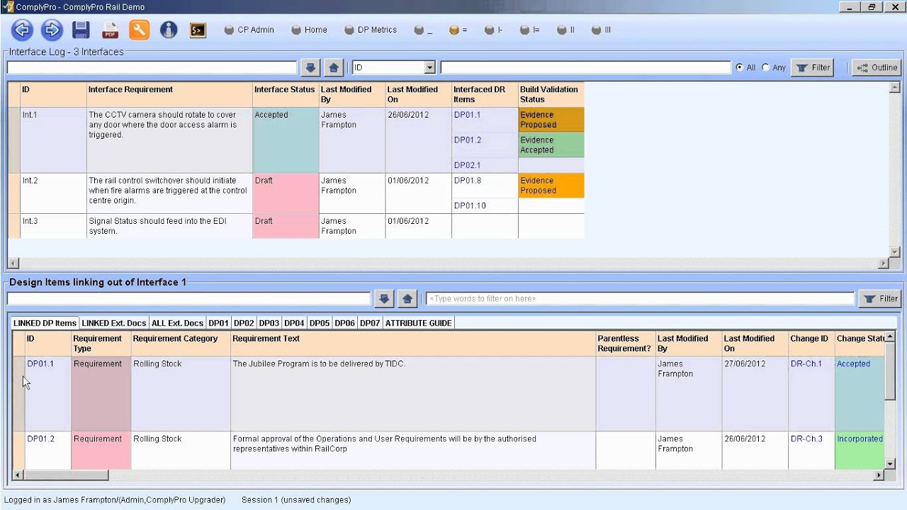 ComplyPro - Interface Requirements