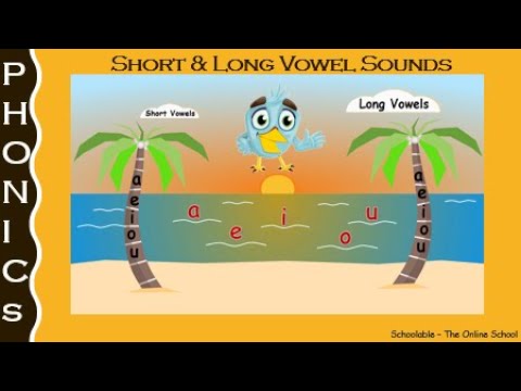Short & Long Vowel Sounds_Develop early reading skills_Easy Phonics_One Stop Learning