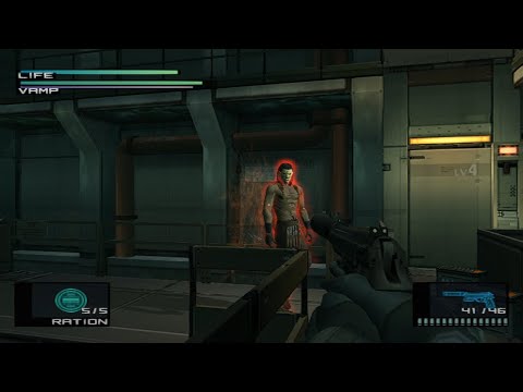Metal Gear Solid 2 SoL,Filter Chamber B2,Boss:Vamp & Otacon Explains Purified Hydrogen Bombs.💽