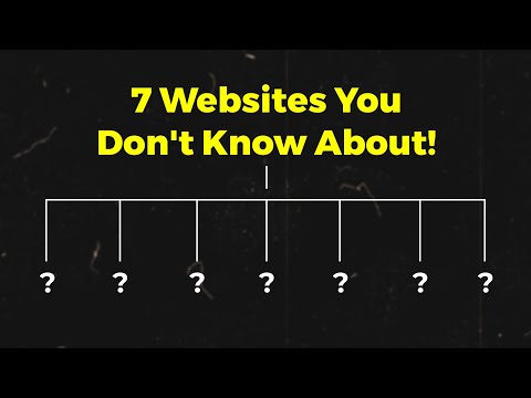 7 Websites You Probably Didn’t Know Existed!