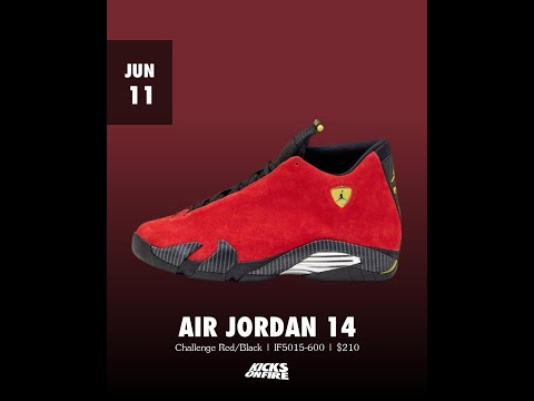 Air Jordan 14 Ferrari 2025 - June 11, 2025