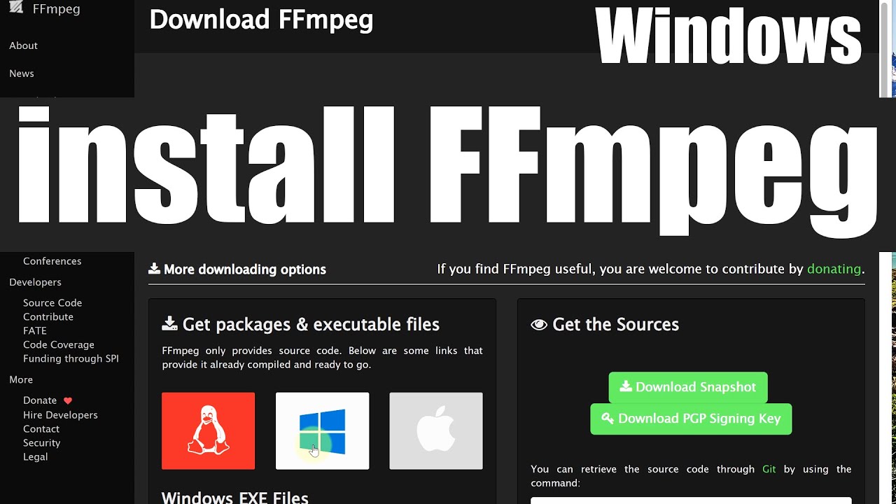 How to Install FFmpeg on Windows (Easy & Fast!) 🚀