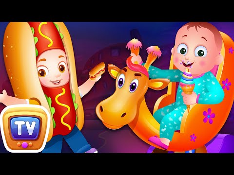 Food Alphabet ABC Phonics Song - A For Apple Pie - ChuChu TV Toddler Learning Videos