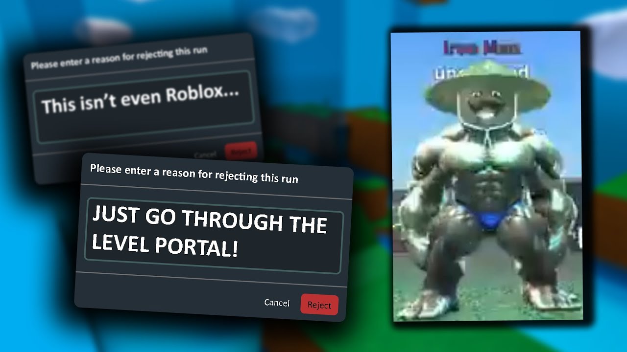 The Funniest Speedrun Submission Fails for ROBLOX Speed Run 4