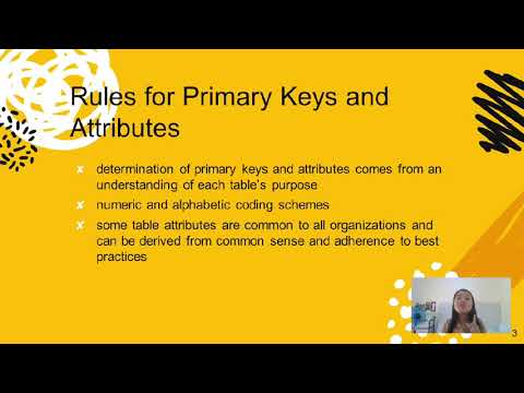 Step 2: Define Primary Keys, Foreign Keys, and Attributes