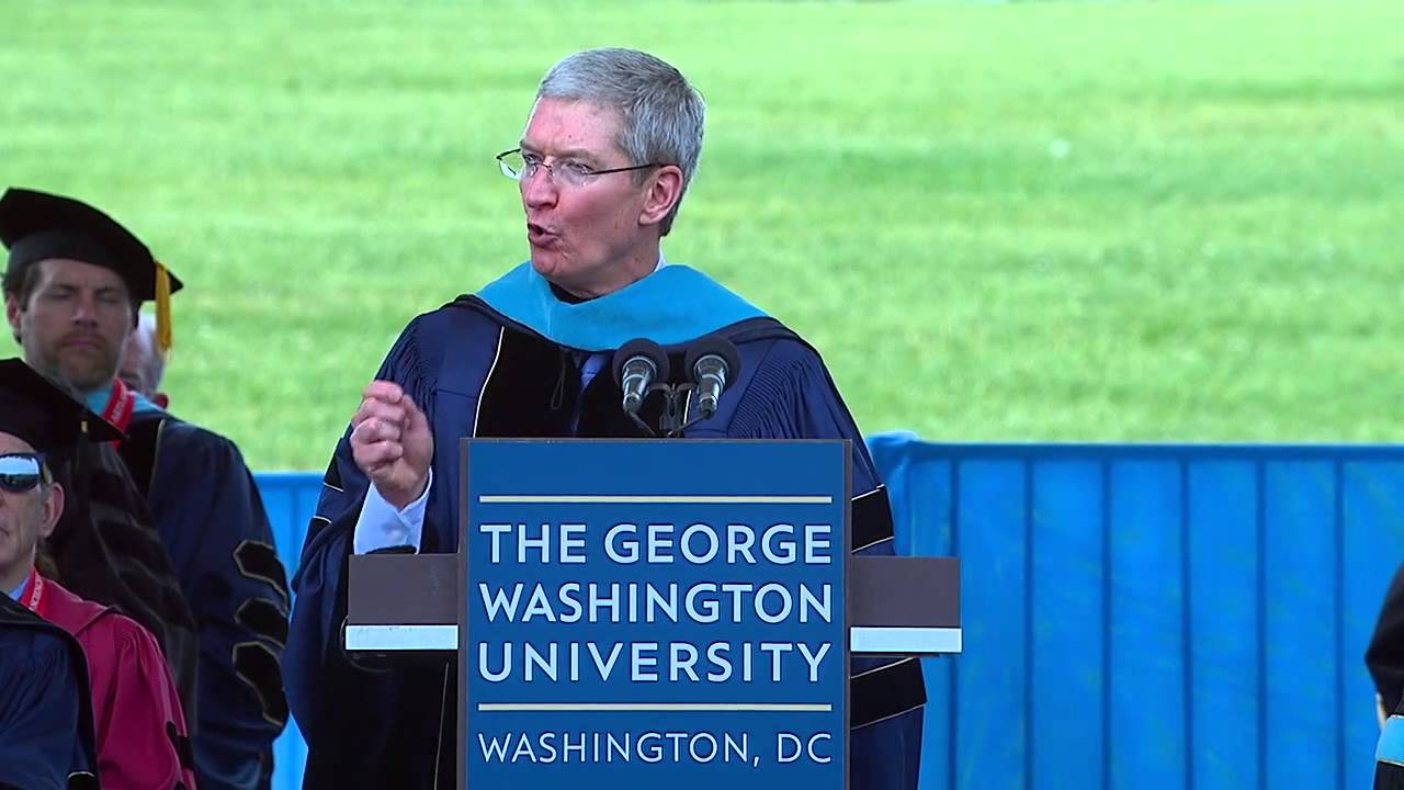 Tim Cook - George Washington University Commencement 2015