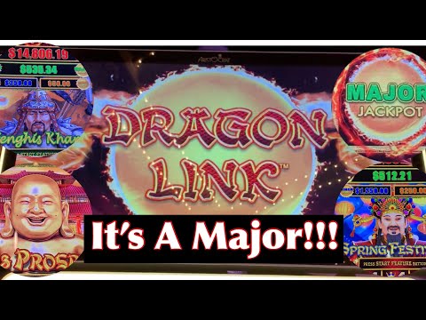 Dragon Link Major and More -- Lots of Bonuses on Happy & Prosperous, Genghis Khan, Spring Festival