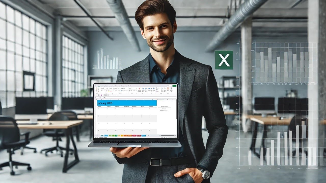 How to Create an Any Year Calendar in Excel 365 | Easy Tutorial