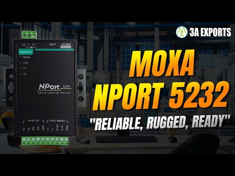 "Connect Smarter: Moxa NPort 5230 Dual-Port Serial-to-Ethernet Gateway"