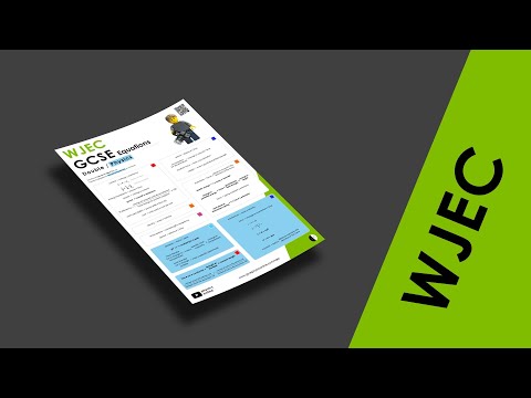 WJEC GCSE Physics Equation Sheet - GCSE Physics Online