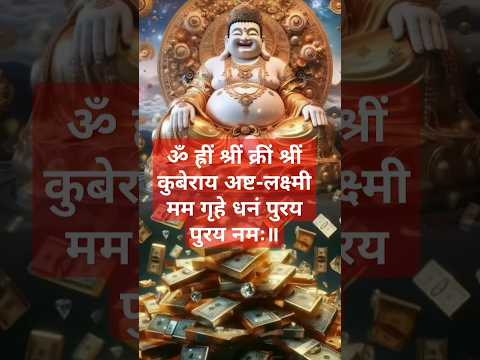 Chant this Kuber-Lakshmi Mantra for Wealth & Prosperity๐ฟ๐ต๐ฐ๐ #mantra #kuber #viralshort #trending