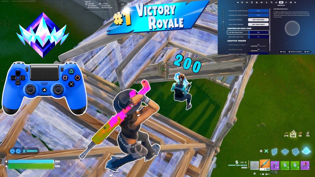 I am the console Peterbot + Peterbot controller settings fortnite | Reload Gameplay