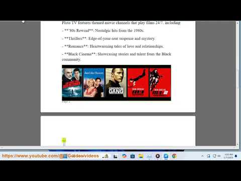 free movies online: Watch free movies on Pluto TV?