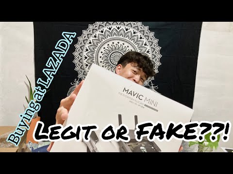 Authentic or Fake? | Buying Dji Mavic Mini FMC ONLINE thru LAZADA | Unboxing | VLOG #1