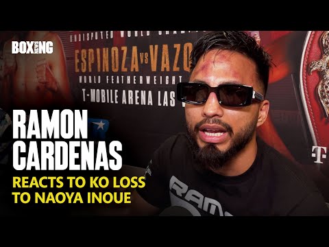 Ramon Cardenas Devastated Reaction To Naoya Inoue KO Loss