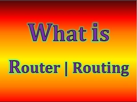 What is Router and Routing in Urdu and Hindi