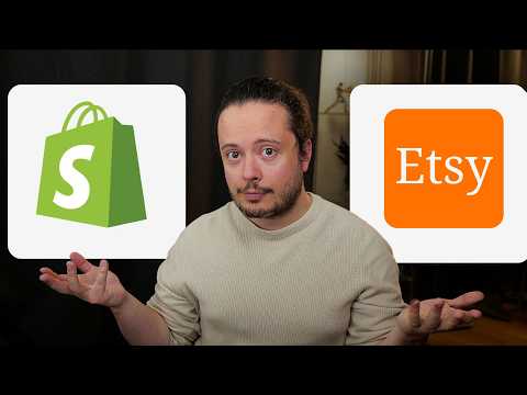 Why I Sell Print On Demand on Etsy (Not Shopify)
