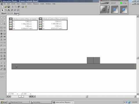 Inelastic Collision Example Problem