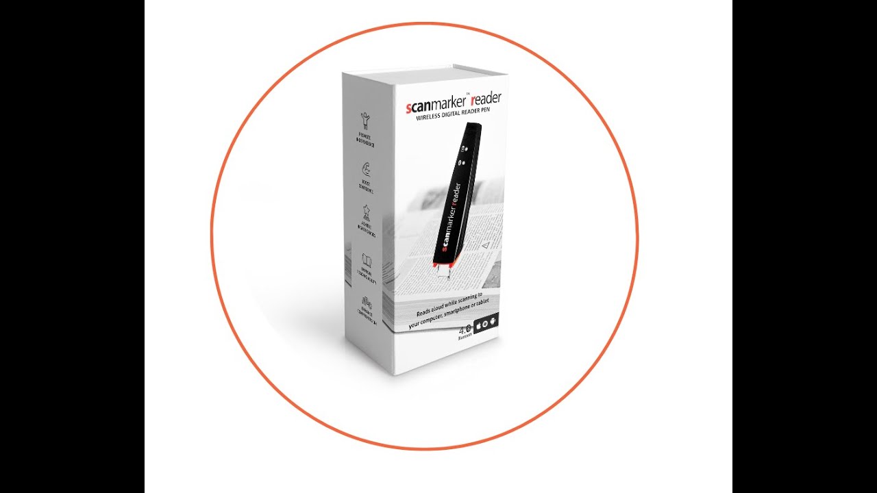 Scanmarker Reader platform for independent reading  and learning.