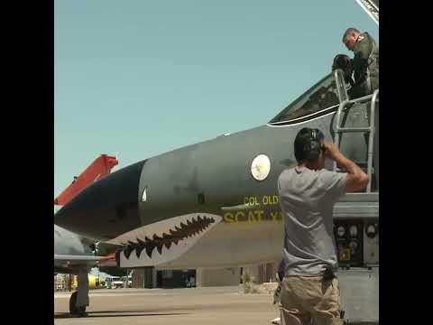 Phantom Phorever! F-4 Startup & Flight #shorts #military #airforce #vietnam #phantom