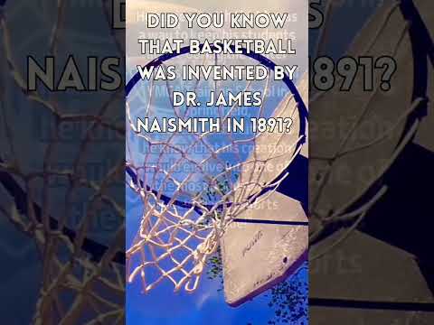 #didyouknow that #basketball was invented by #Dr.JamesNaismith in 1891?