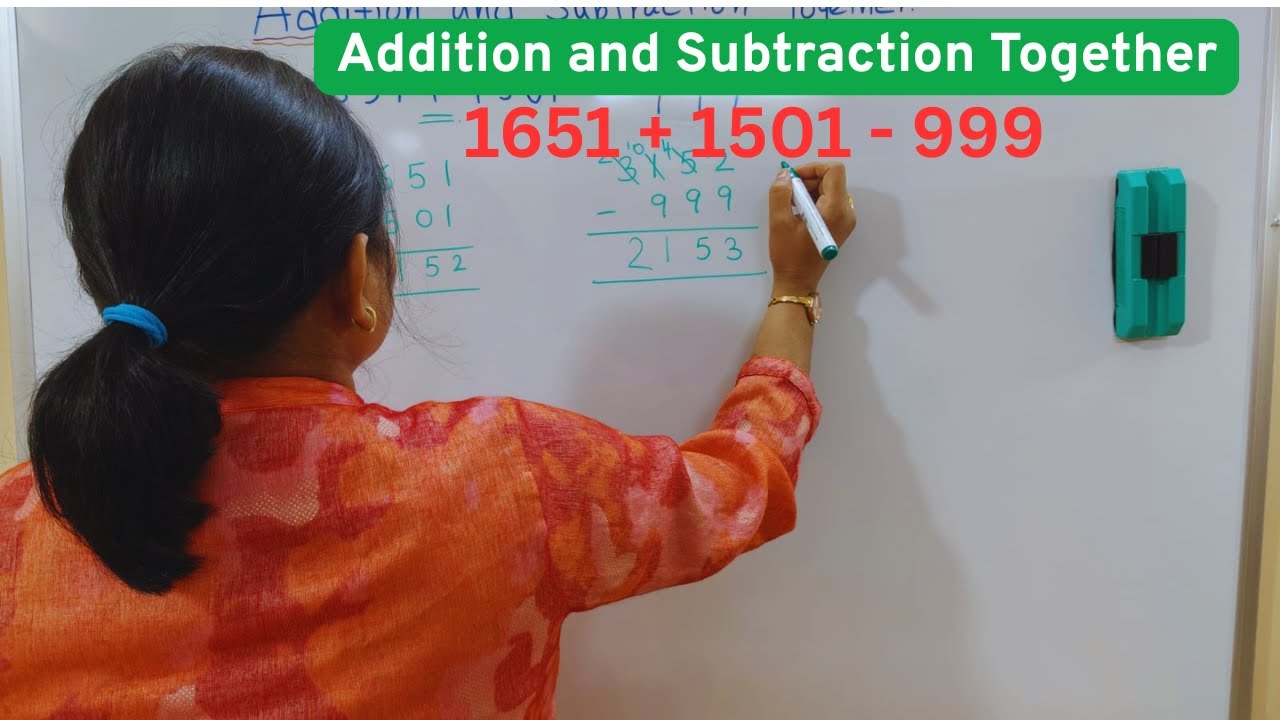 Addition and Subtraction Together | Mixed Addition and Subtraction | #addition #maths #learning